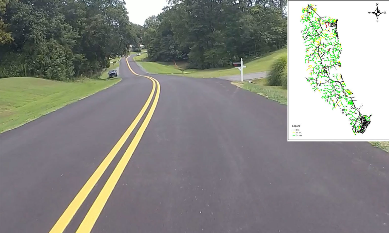 Pavement Management System, Calvert Co - Wallace Montgomery