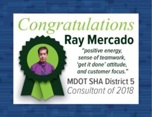 WM’s Ray Mercado named MDOT SHA District 5 Consultant of the Year ...