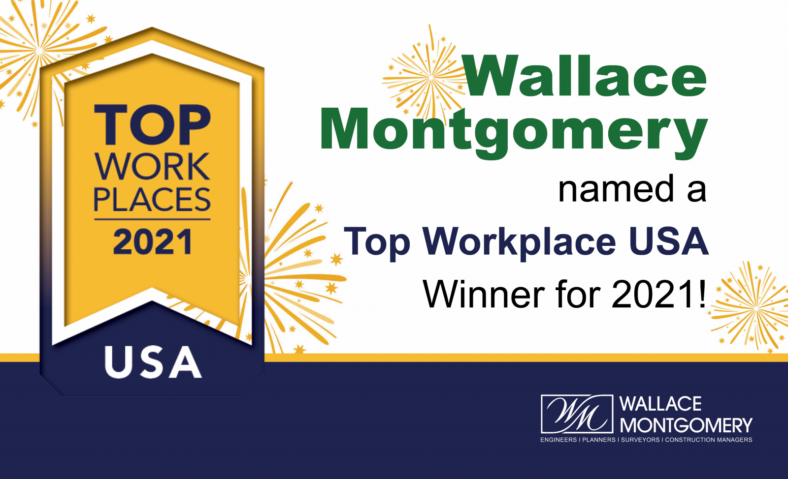 WM named Top Workplace USA winner - Wallace Montgomery