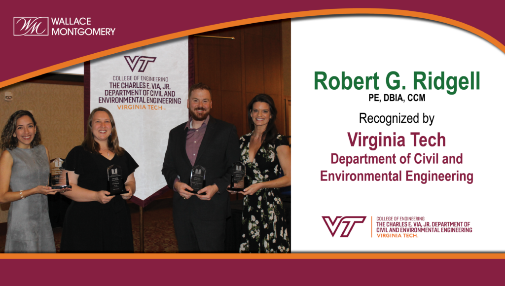 Ridgell Recognized by VTCA - Wallace Montgomery