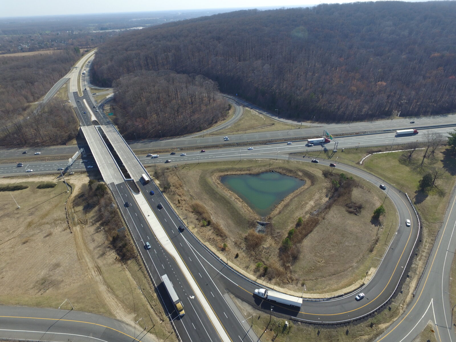 I-95 at SR 896 Interchange - Structures, DelDOT - Wallace Montgomery